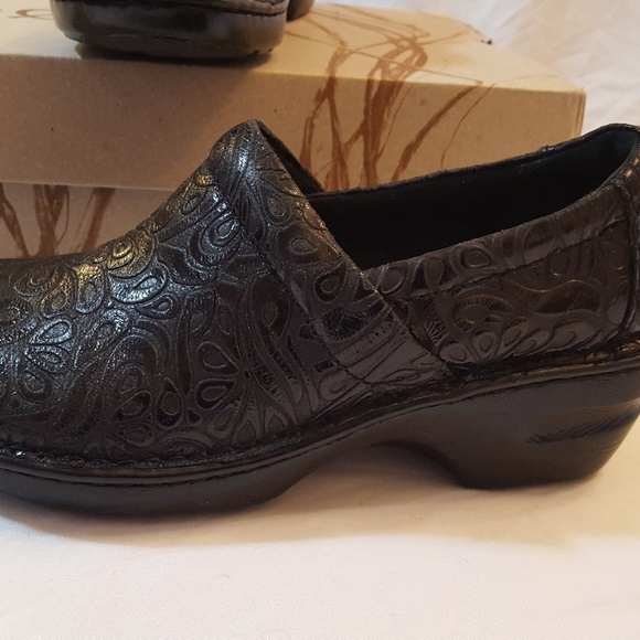 boc | Shoes | Boc Born Concept Black Leather Clogs Peggy Style | Poshmark